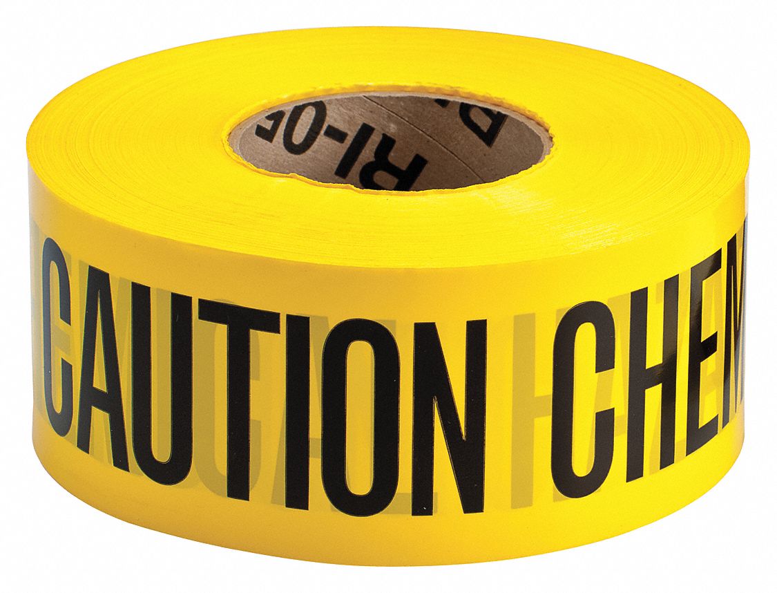 1,000 ft Lg, 3 in Wd, Barricade Tape - 20TK97|91463 - Grainger