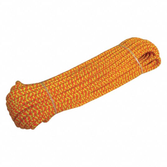 Diamond Braid, 1/2 in Dia, Rigging and Climbing Rope - 20TL60|20TL60 ...