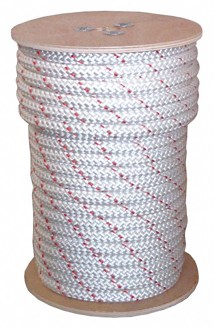 Diamond Braid, 5/8 in Dia, Rigging and Climbing Rope - 20TL62|20TL62 ...