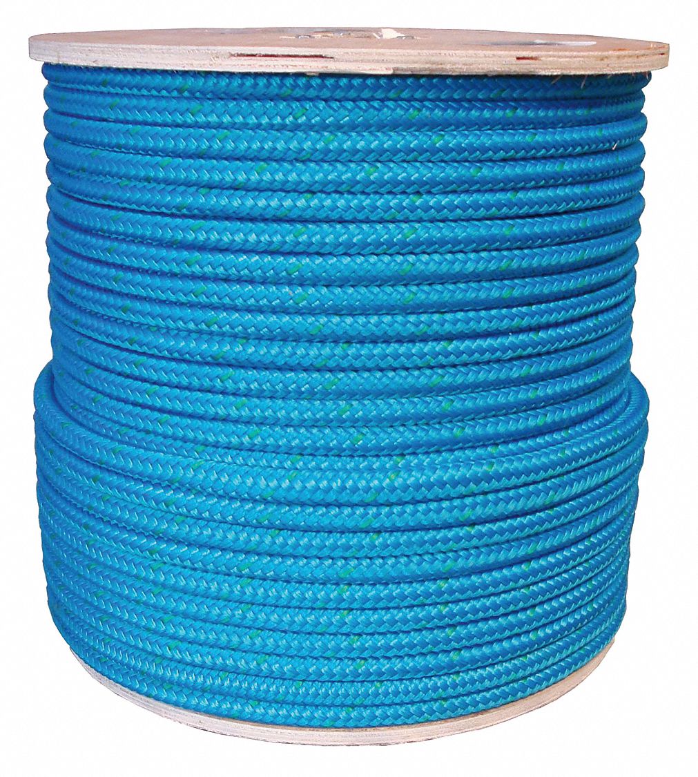 Double Braid, 1/2 in Dia, Rigging and Climbing Rope - 20TL66|20TL66 ...