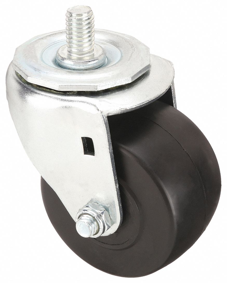 3 in Wheel Dia., 1 3/4 in Wheel Wd, Stem Caster - 20TM58|20TM58 - Grainger