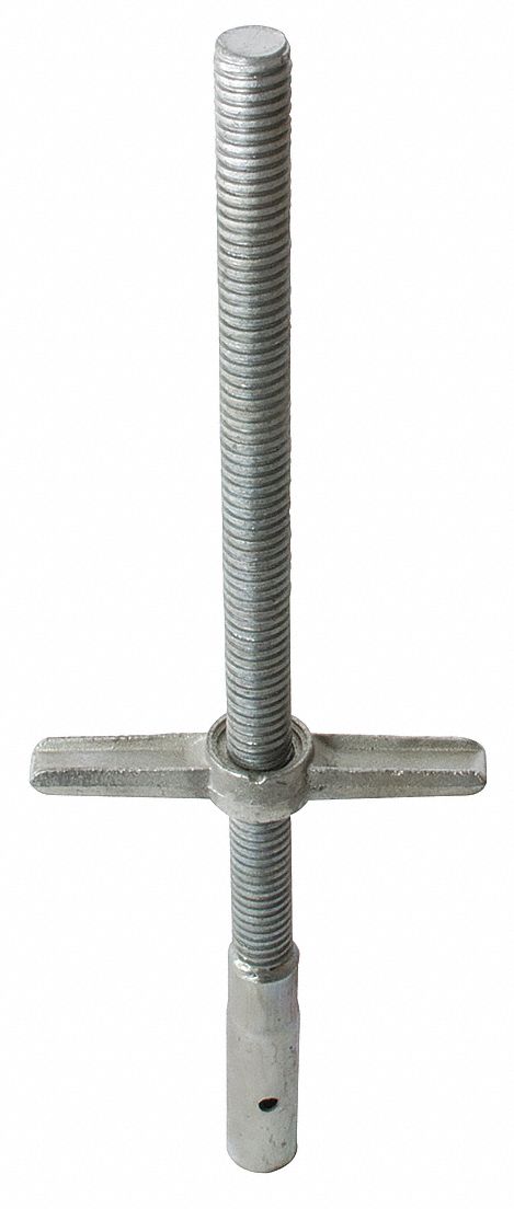 METALTECH, Leveling Jack, Steel, Scaffold Leveling Jack - 20TN24|M ...