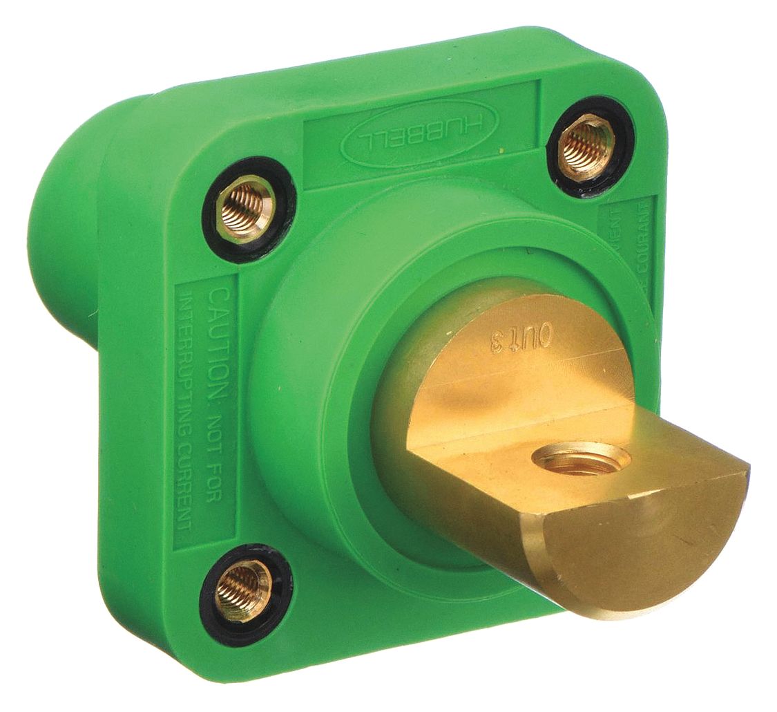 For Male Plugs, 400 A, Receptacle - 20TR80|HBLFRBGN - Grainger