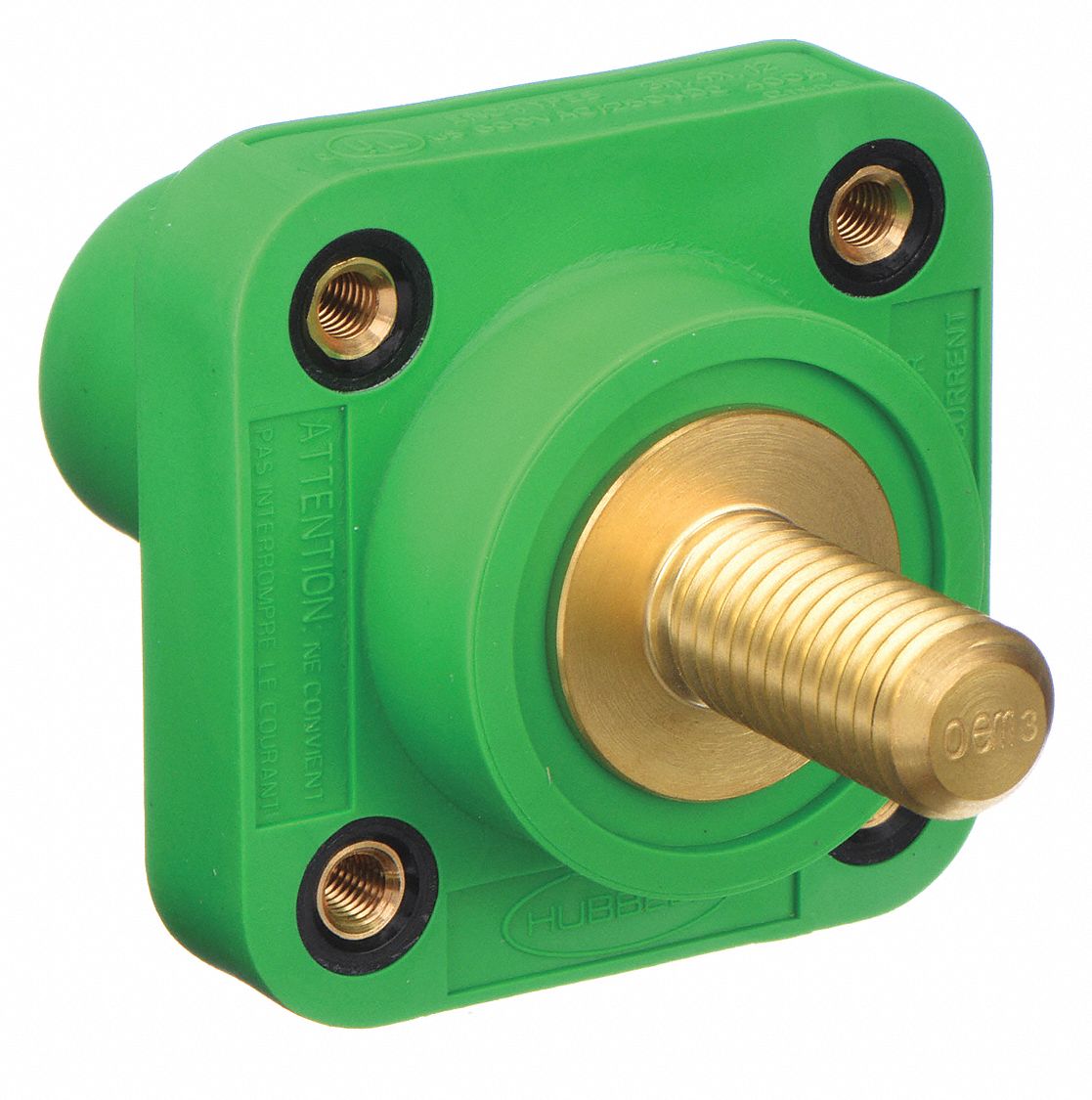 For Male Plugs, 400 A, Receptacle - 20TR96|HBLFRSCGN - Grainger