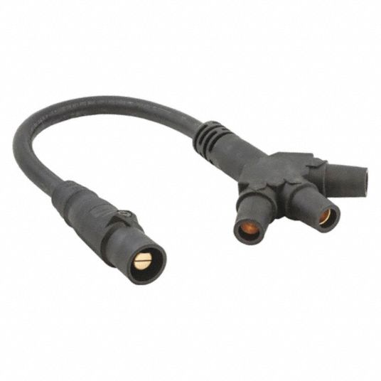 Male-Female-Female-Female, 400 A, Triple Connector - 20TT65|HBLM3FSBK ...