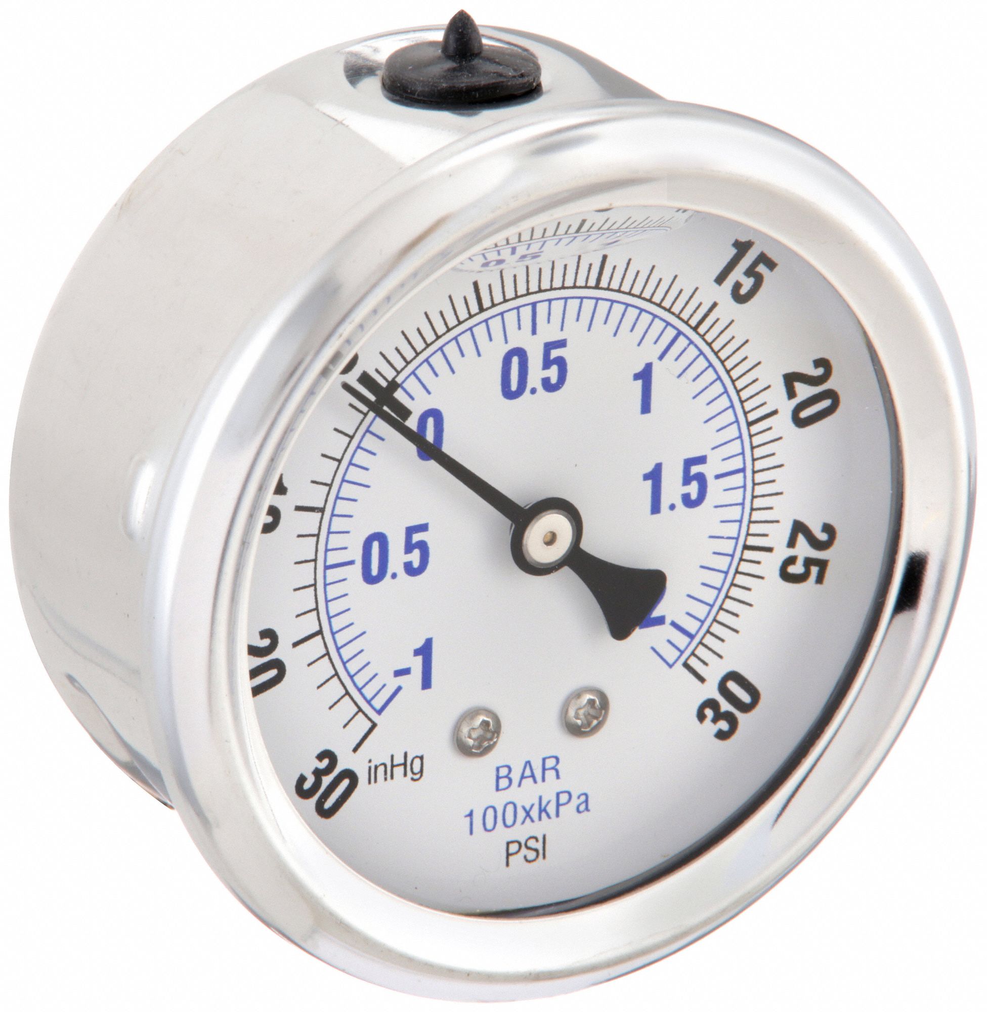 PIC GAUGES, 30 psi to 0 psi / Hg to 30 psi, 2 1/2 in Dial, Industrial Compound Gauge - 20TW29 ...