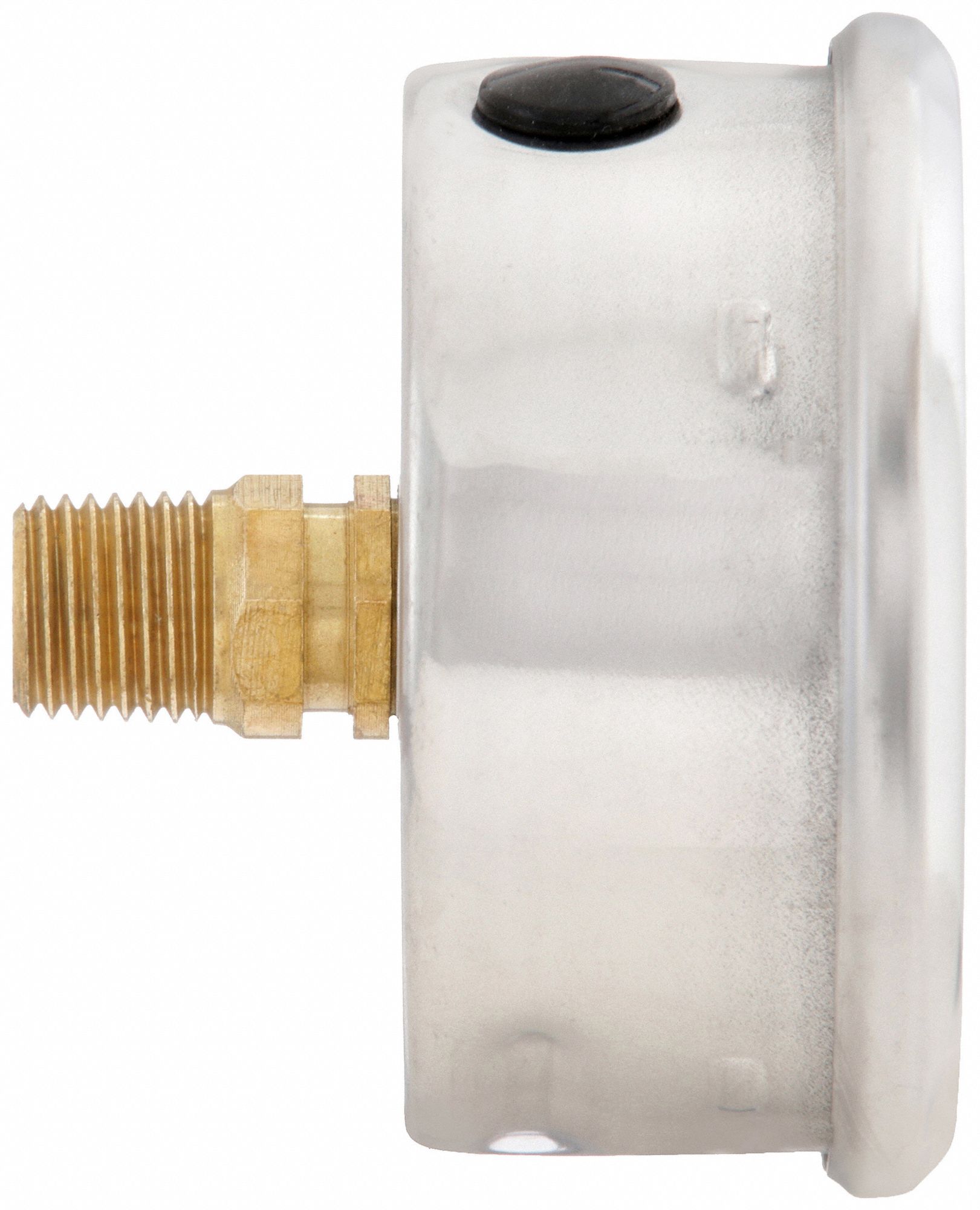 PIC GAUGES Industrial Compound Gauge: 30 to 0 to 60 in Hg/psi, 2 1/2 in Dial, Liquid-Filled ...