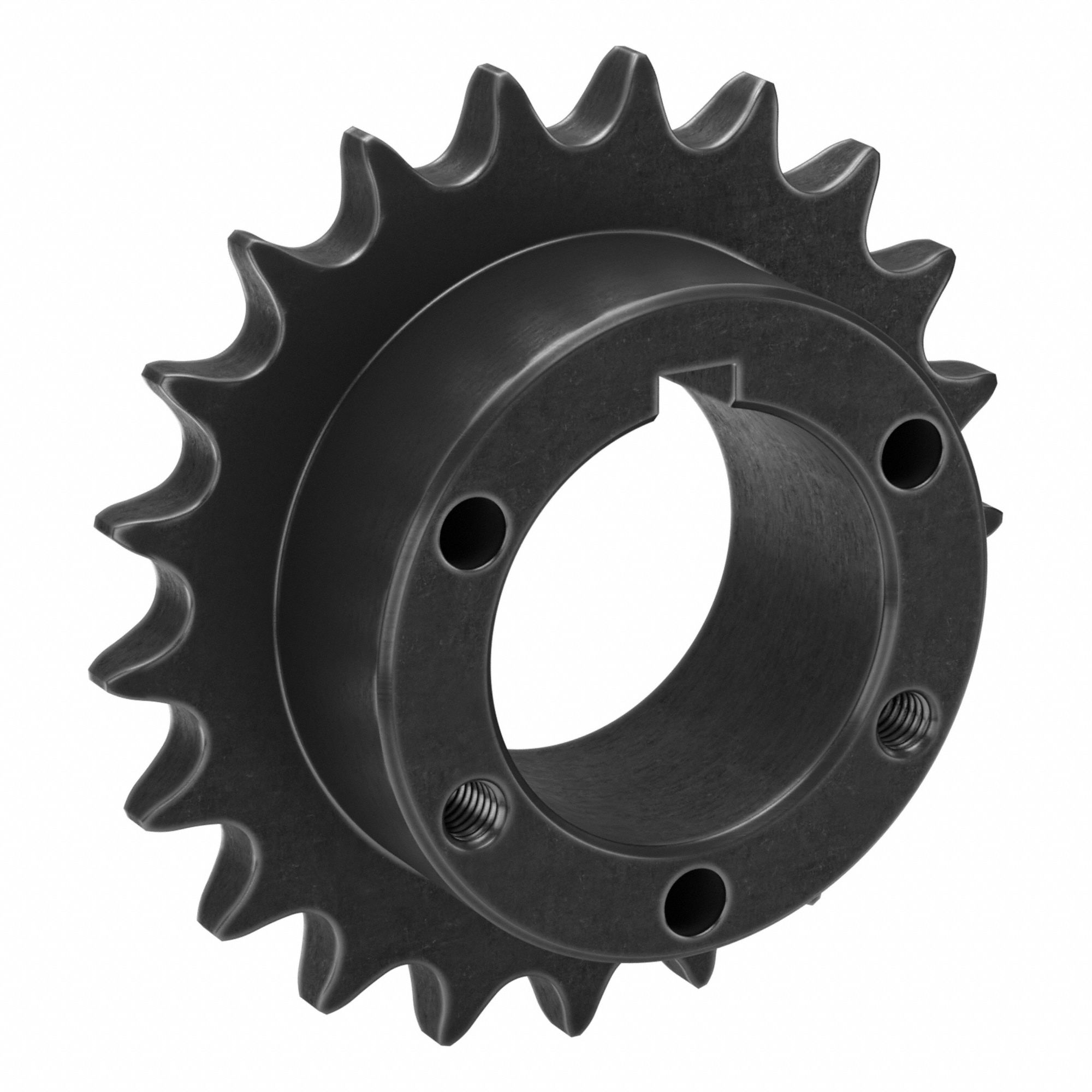 TSUBAKI, For 50 Chain, 21 Teeth, Single Strand Sprocket - 20UF02|50P21 ...