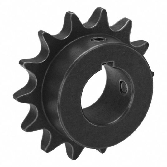TSUBAKI, 50, For 5/8 in Chain Pitch, Single Strand Sprocket - 20UF54 ...
