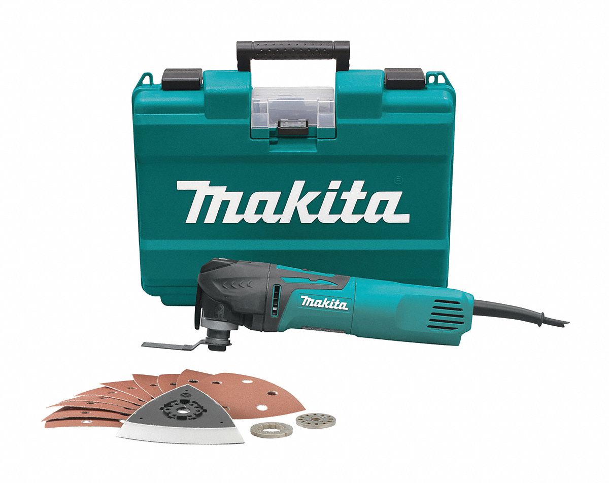 MAKITA, 6,000 to 20,000, 3.2° Oscillation Angle, Oscillating Tool Kit ...