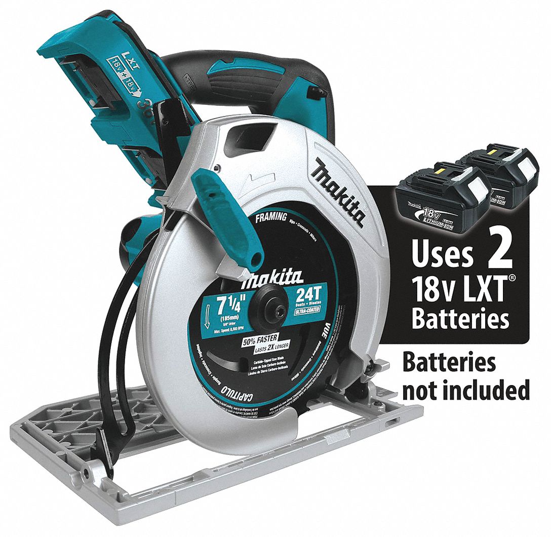 MAKITA, 7 1/4 in Blade Dia., Right, Circular Saw - 20UJ27|XSH01Z - Grainger