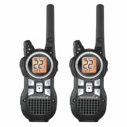 Two Way Radio,FRS/GMRS,22 Channels,PK2 - Grainger