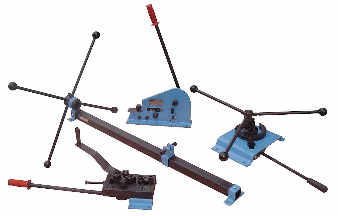 BAILEIGH INDUSTRIAL, Manual, 360° Max. Bending Angle, Metal Bender ...