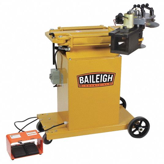 BAILEIGH INDUSTRIAL, Electric, 180° Max. Bending Angle, Metal Bender ...