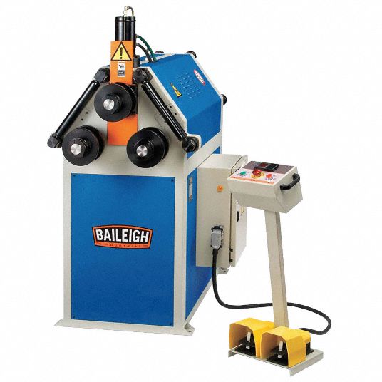 BAILEIGH INDUSTRIAL, Electric, 360° Max. Bending Angle, Metal Bender ...