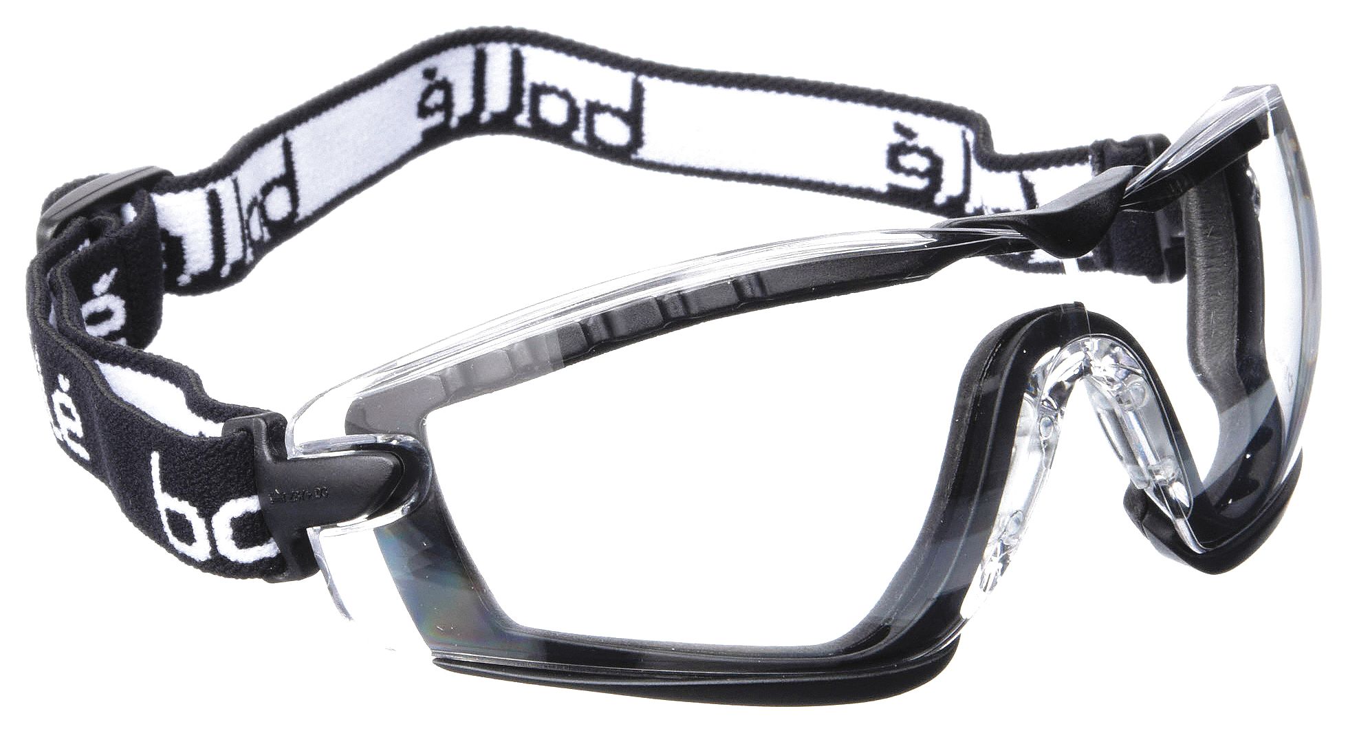 BOLLE SAFETY, Clear Lens Color, Anti-Fog/Platinum/Scratch-Resistant ...