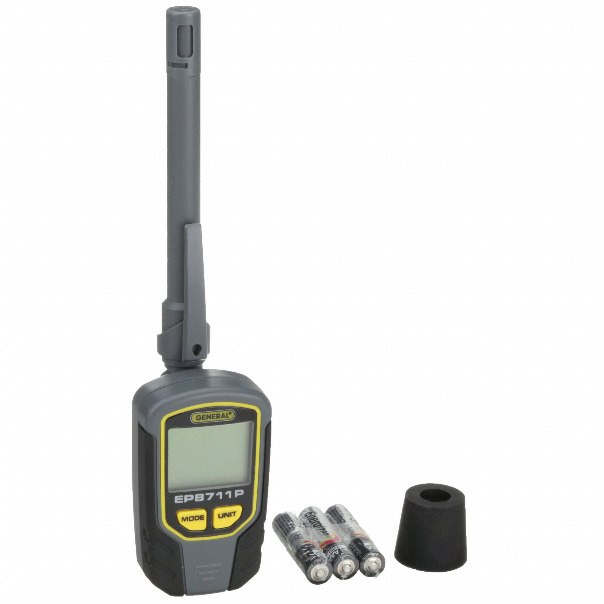 GENERAL Temperature Humidity Meter: Compact, Without Data Logging, 0% ...