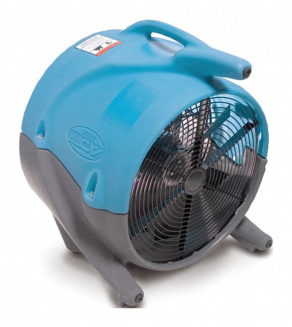 DRI-EAZ Horizontal 3 Speed Portable Blower/Dryer, 3100 CFM High, 115V ...