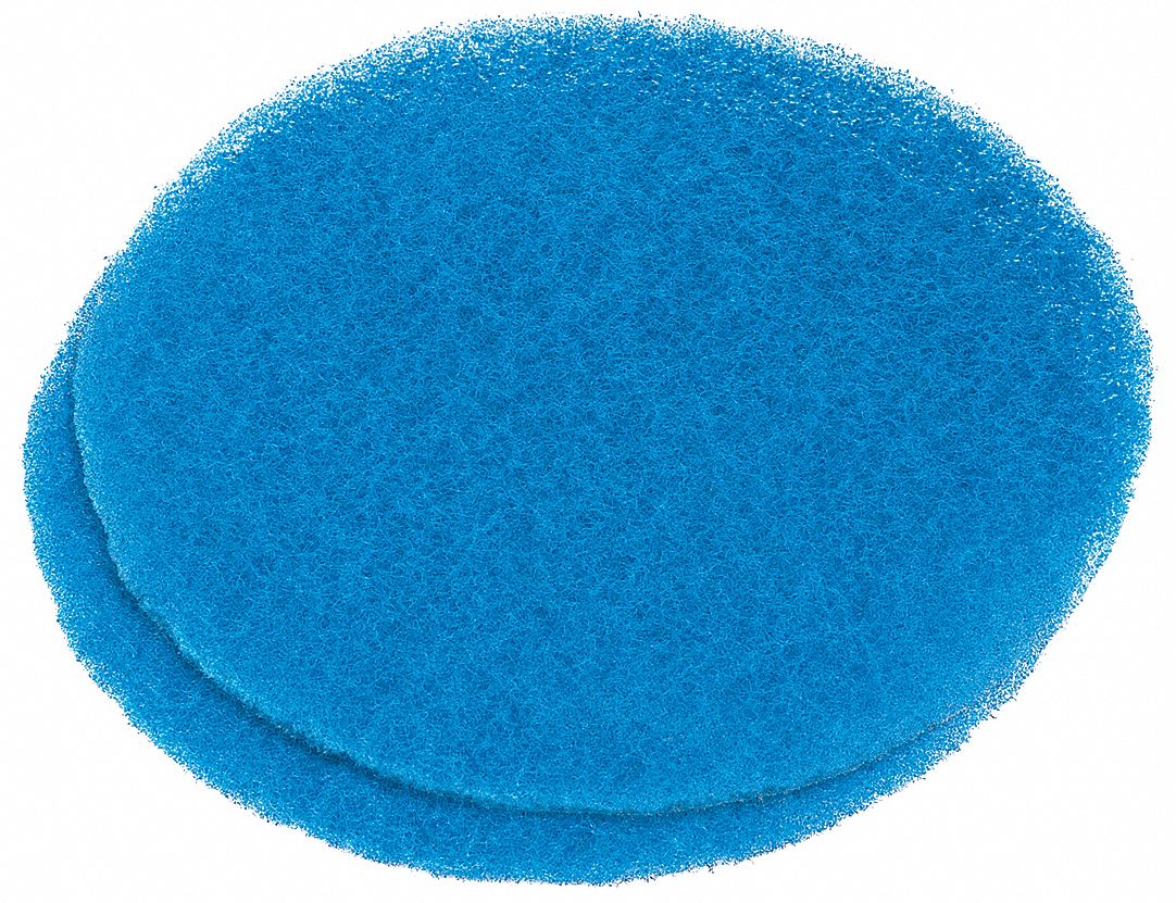 Polyester, Blue, Air Circulation Filter - 20VD64|20VD64 - Grainger