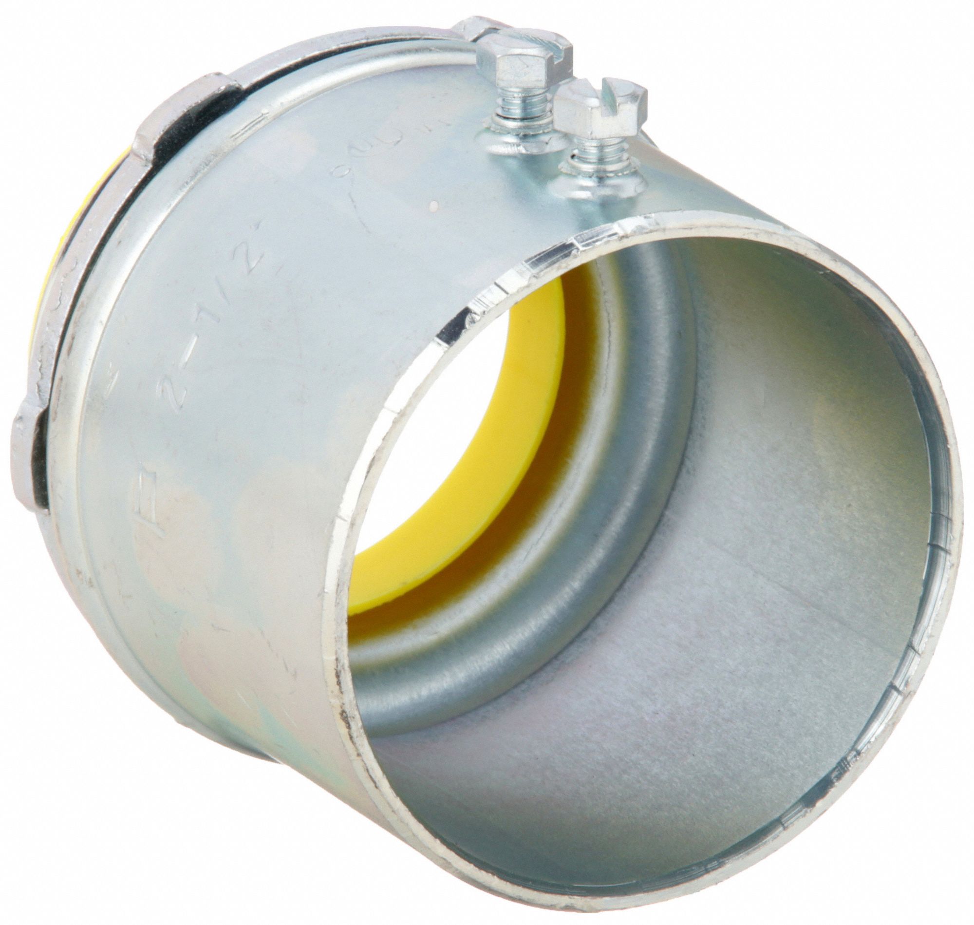 Steel, 2 1/2 in Trade Size, Set Screw Conduit Connector - 20VE23|2160 ...