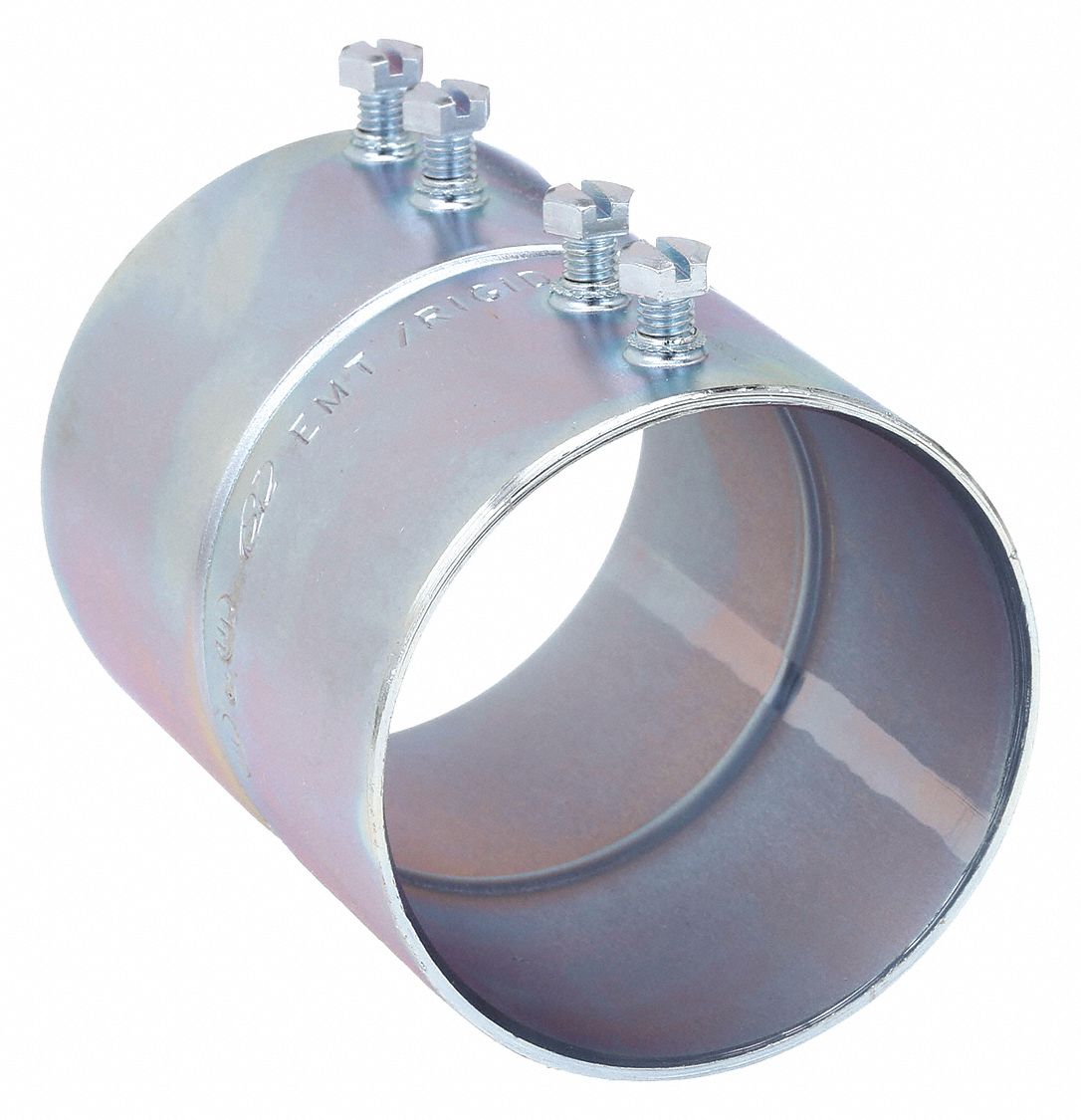 Steel, 2 1/2 in Trade Size, Set Screw Conduit Coupling - 20VE27|2150 ...