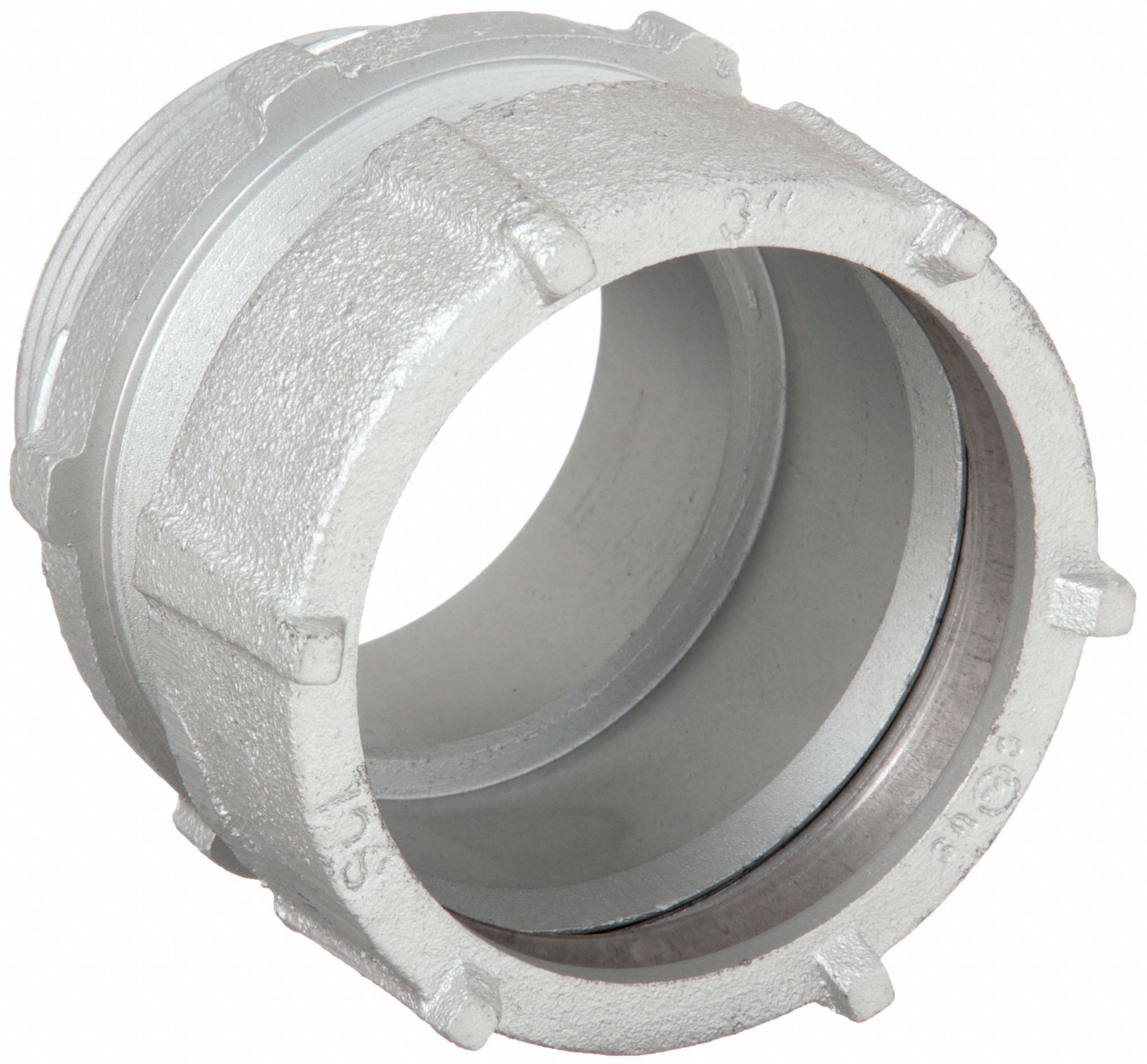 Iron/Steel, 2 in Trade Size, Rigid Compression Connector - 43GY07|1808 ...