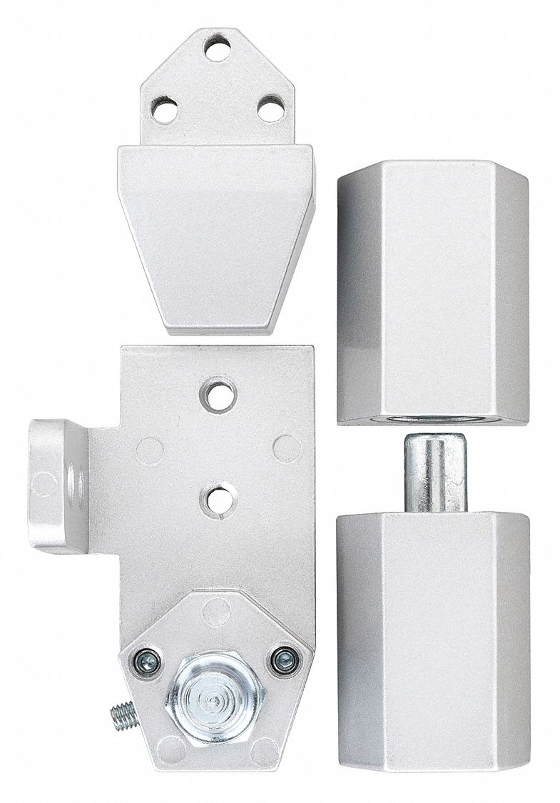 KABA ILCO, Aluminum, 2 5/16 in Leaf Ht, Pivot Hinge - 20VF17|IL-OP-10 ...