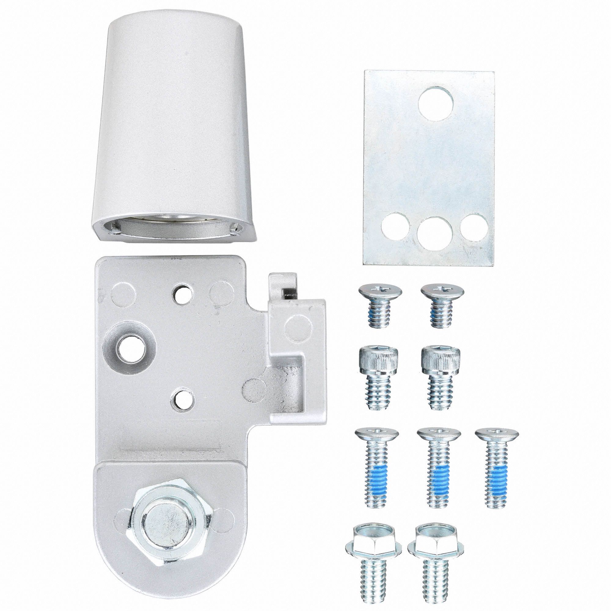 KABA ILCO Pivot Hinge: Cast Aluminum, Half Surface, 125 lb Load ...