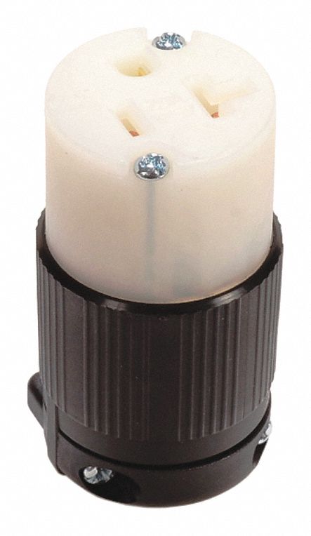 20 Amp General Grade Standard Straight Blade Connector, 5-20R NEMA ...
