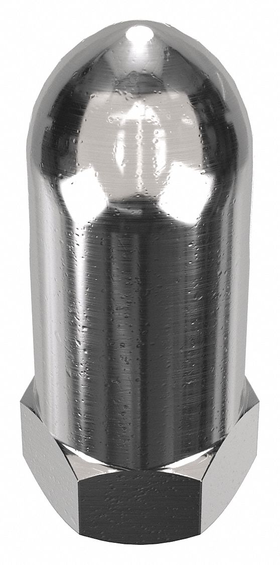 High Crown, 3/8"-16 Thread, Cap Nut - 20W378|Z0329-188EP - Grainger