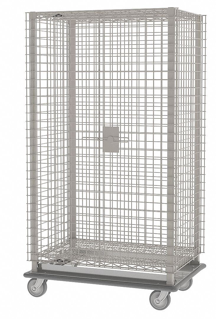 METRO, 900 lb Load Capacity, 60 in x 24 in, Antimicrobial Wire Security ...