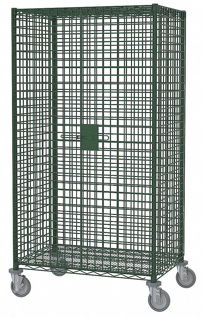 METRO, 900 lb Load Capacity, 36 inx18 in, Antimicrobial Wire Security ...