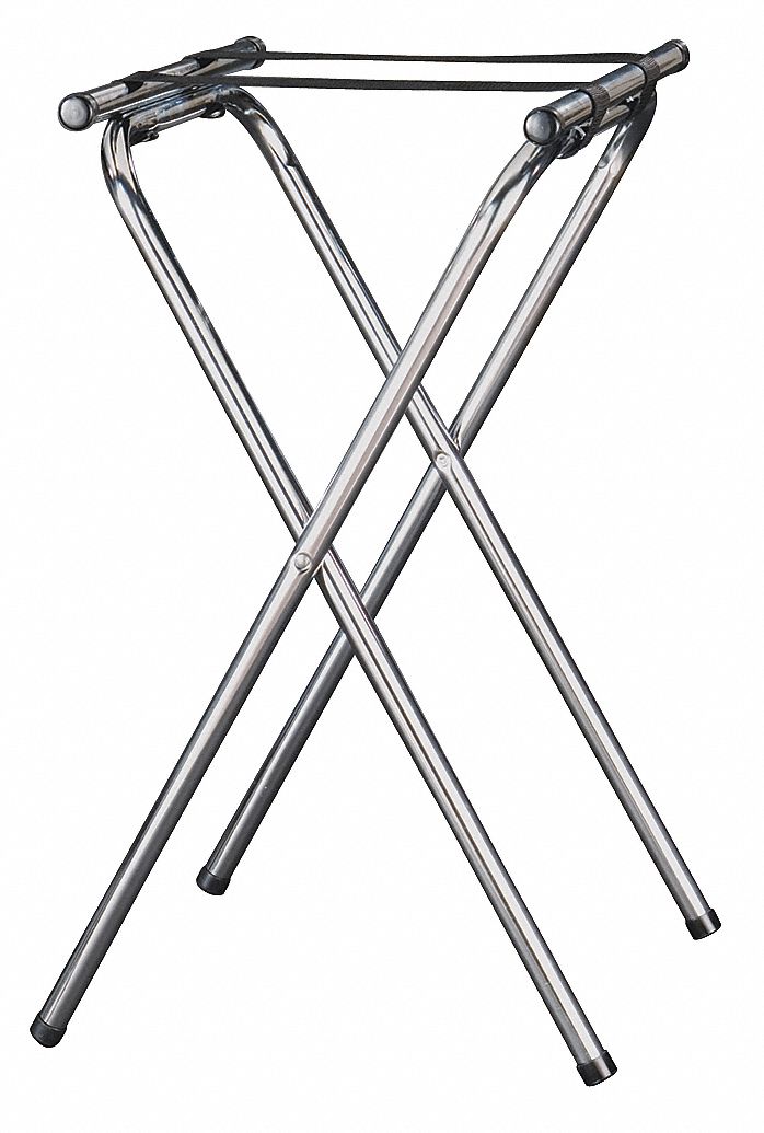 AMERICAN METALCRAFT, Steel, Chrome, Tray Stand - 20X591|TRSD1815 - Grainger