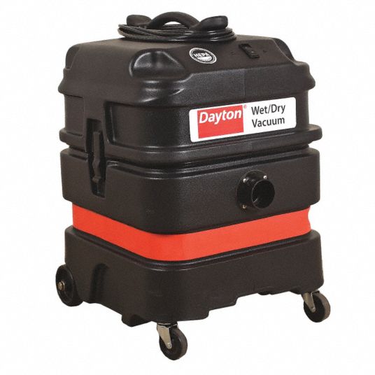 DAYTON, 13 gal Tank Size, Plastic, Shop Vacuum - 20X607|MV-1300-HGEV ...