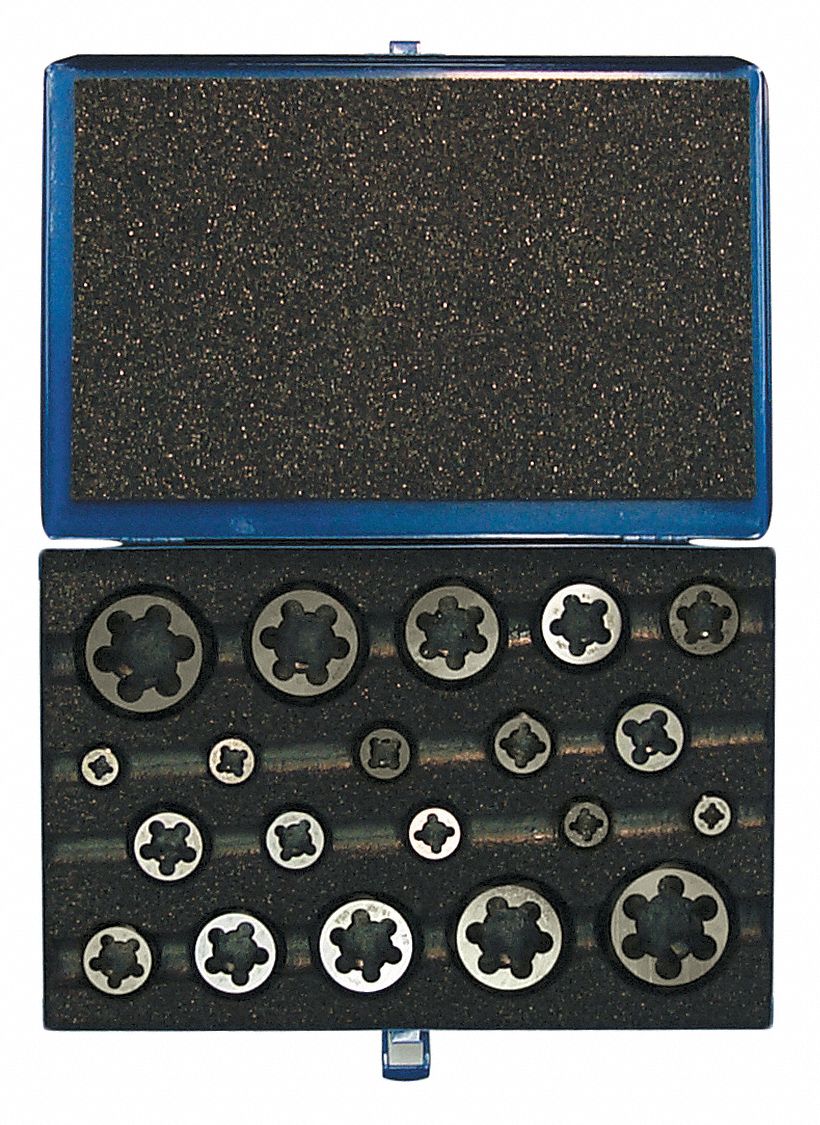 CLEVELAND Die Set 1 4 20 Smallest Thread Size 1 8 Largest Thread