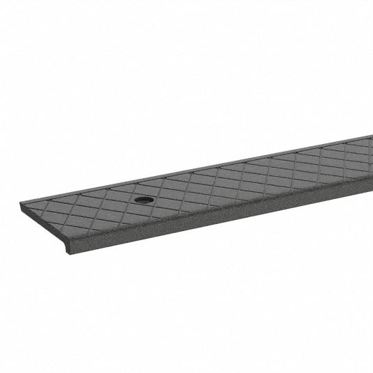 Cross-Hatch, Cast Iron, Stair Nosing - 20X833|FG101SP.3-4 - Grainger