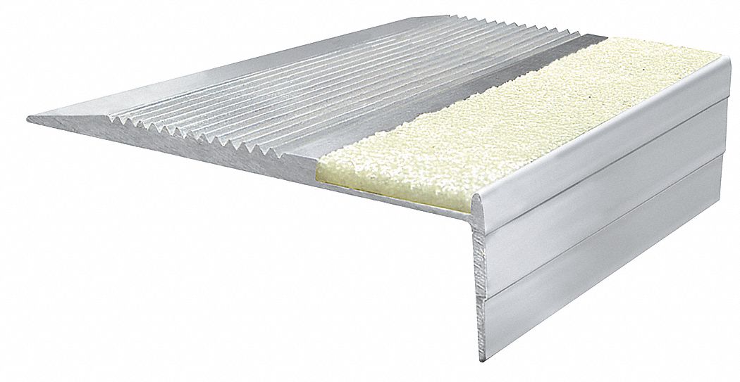 WOOSTER 333NG4 Stair Tread Cover,48in W,Extruded Alum 20X849 | eBay