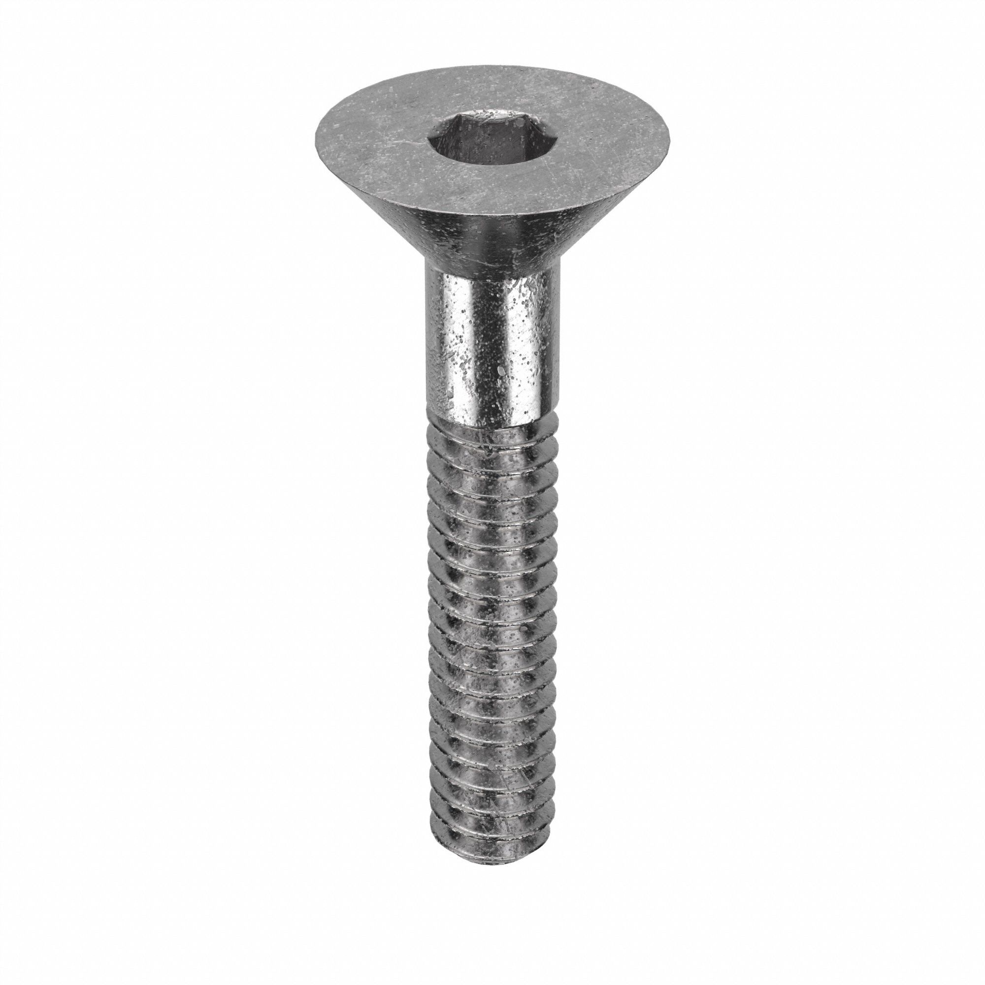 #10-24 Thread Size, Flat Head, Binding Post Screw - 20X946|Z1734 - Grainger