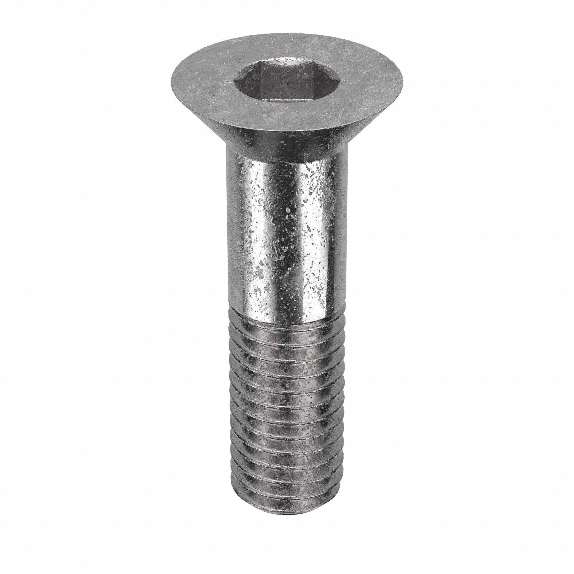 1/2"-13 Thread Size, Flat Head, Binding Post Screw - 20X953|Z1748 ...