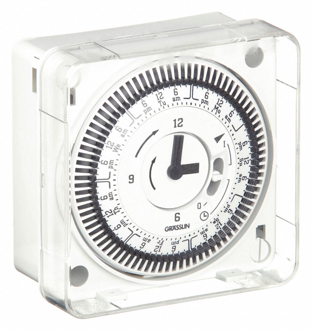 INTERMATIC, 7 day, SPDT, Electromechanical Timer - 20XF83|MIL72EQWUZH ...