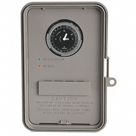 INTERMATIC, 1NO/1NC, 40 A Current Rating, Defrost Control Timer ...
