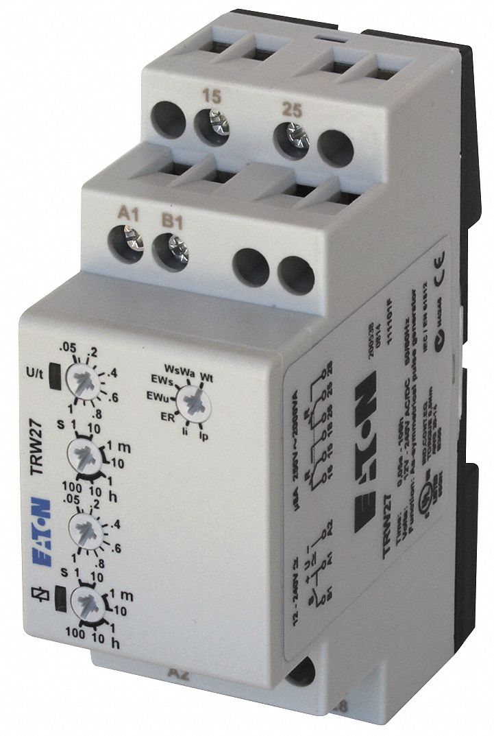 Eaton Multi Function Timing Relay 12 To 240v Ac Dc 8a 250v 16 Pins Dpdt 20xg06 Trw27