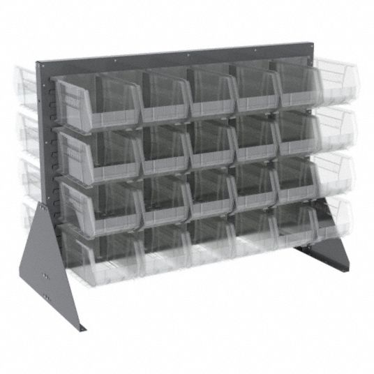 AKRO-MILS Louvered Bench Rack - 20XK32|30607GY240SC - Grainger