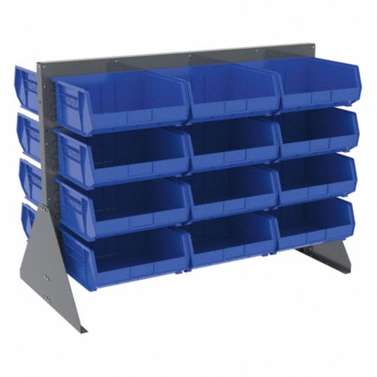 AKRO-MILS Louvered Bench Rack - 20XK34|30607GY250B - Grainger