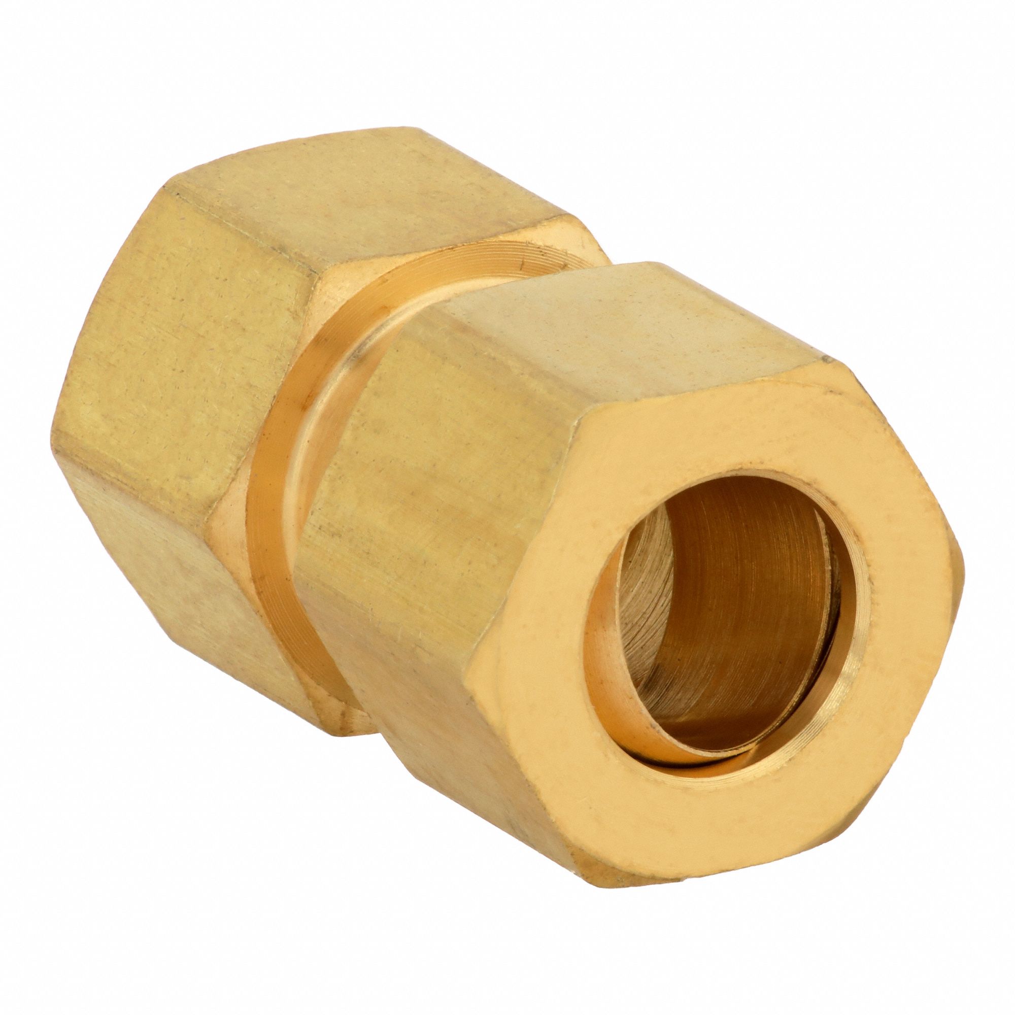 3/8 in OD x 3/8 in Pipe Fitting Size, Compression/Flared, Flared ...