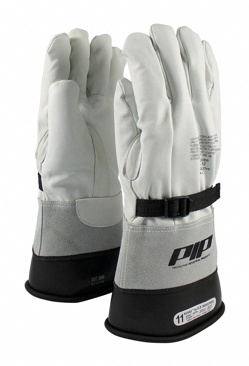 Goatskin Leather Protectors, 1 PR - Grainger