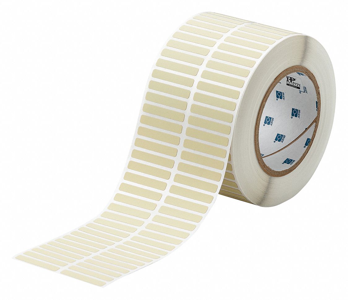 1/4 in x 1 1/2 in, 1/4 in, Pre-Cut Label Stock Roll - 20XX89|THT-4-724 ...