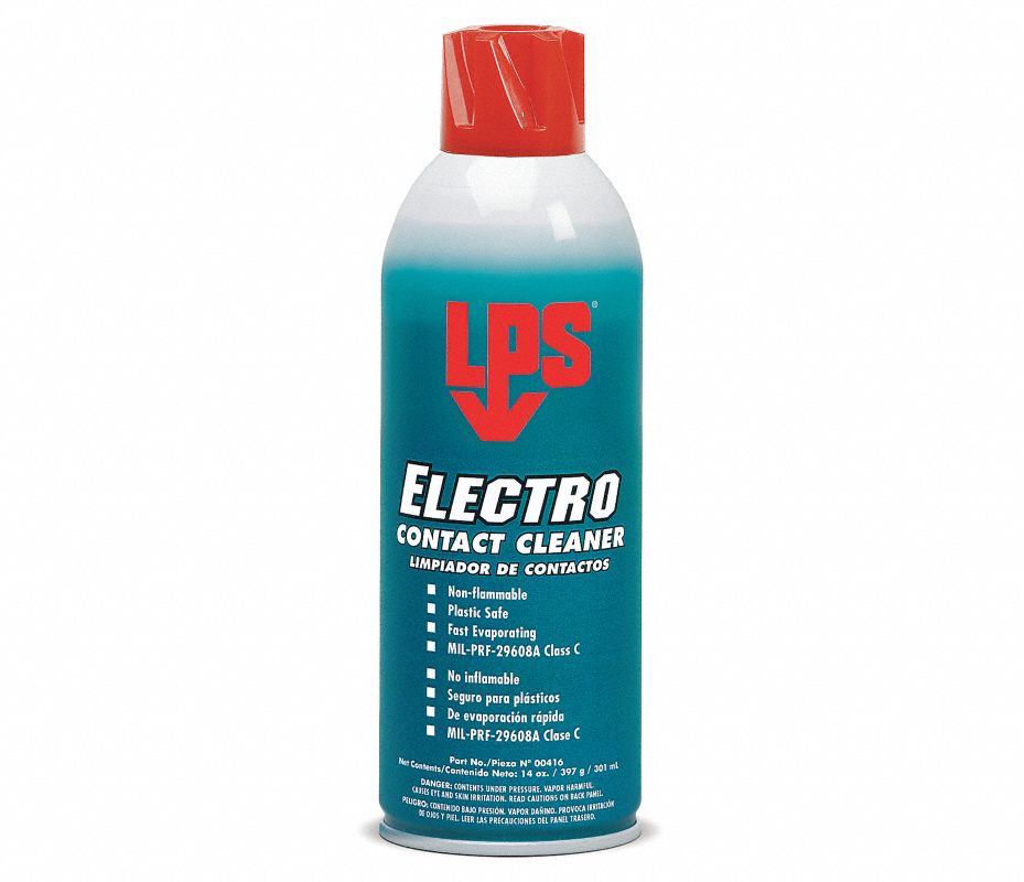 LPS Limpiador de Contactos Lata de Aerosol 14 oz. - 20Y602 | 00416 ...