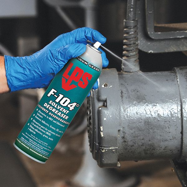 LPS Degreaser: Solvent Based, Aerosol Spray Can, 15 oz Container Size ...