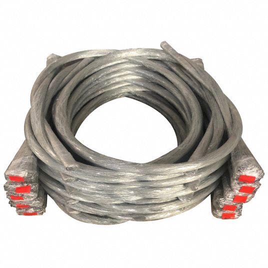 ACCENT WIRE PRODUCTS, Galvanized, 12 ga Wire Gauge, Bale Ties - 20Y785 ...